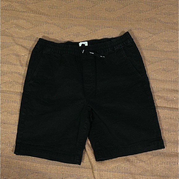 H&M | Shorts | Hm Drawstring Black Shorts | Poshmark